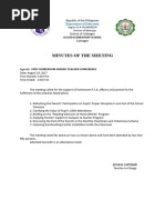 Parent Orientation Narrative Report | PDF | Teachers | Learning