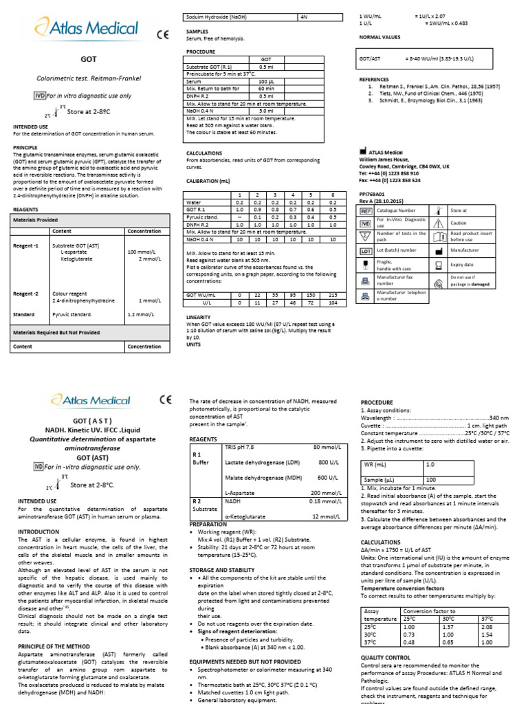 3 +SGOT+RF+Package+Insert | PDF
