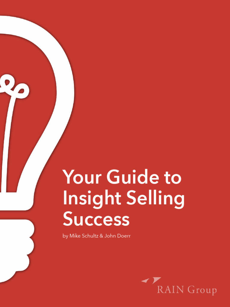 Your Guide To Insight Selling Success | PDF | Sales | Thought