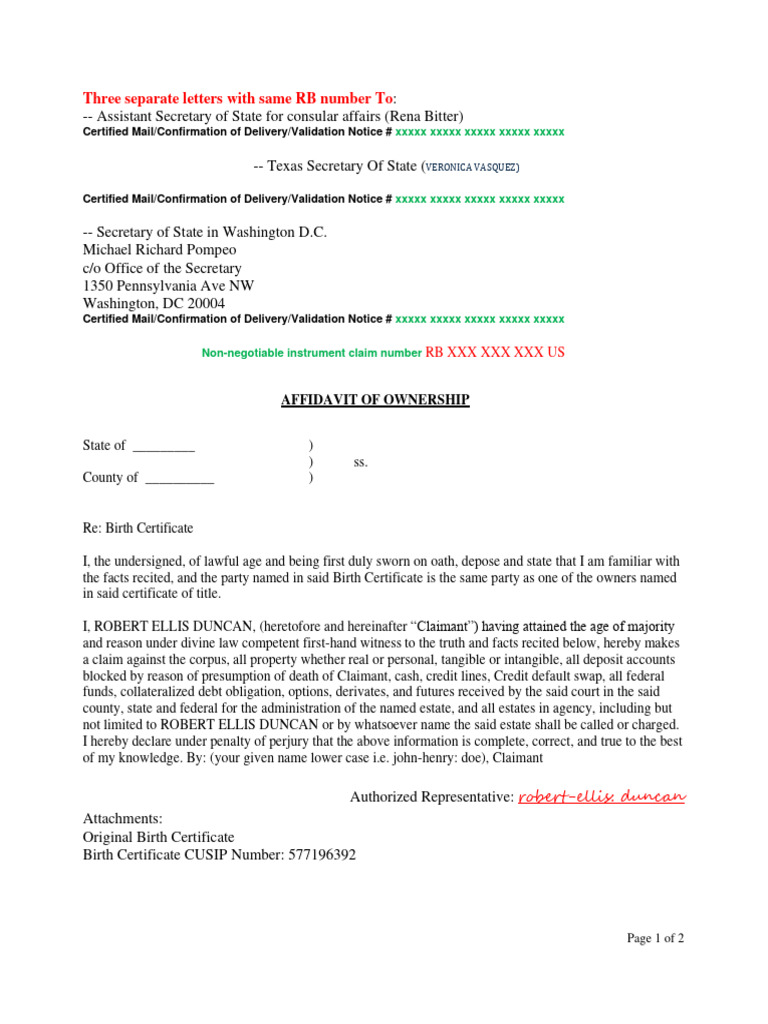 affidavit | PDF | Affidavit | Justice