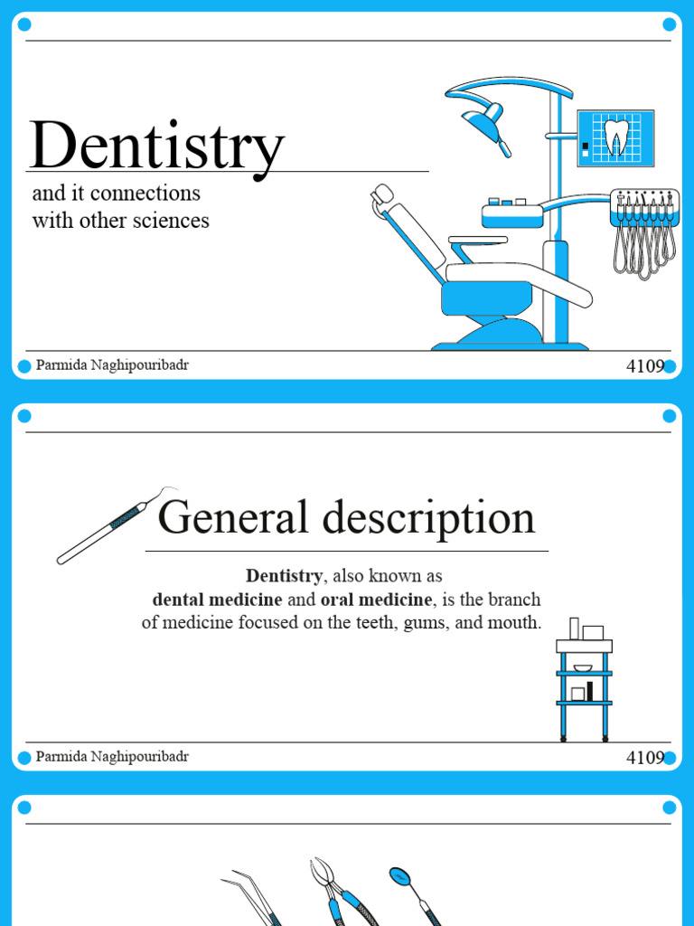 Dentistry and It Connections To Other Sciences | PDF | Dentistry ...