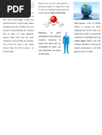Water: The Universal Solvent Explained | PDF | Water | Properties Of Water