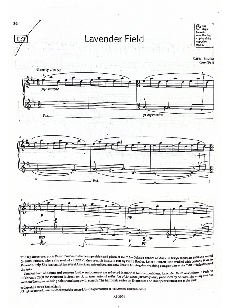 Lavender Fields | PDF