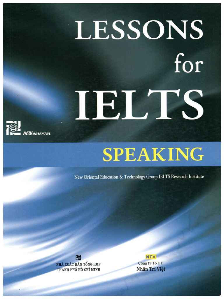 Lessons For Ielts Speaking | PDF