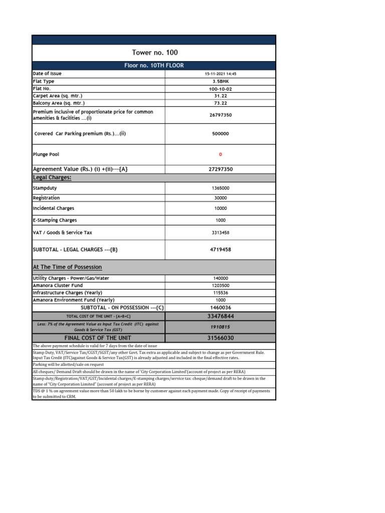 price sheet | PDF | Value Added Tax | Taxes