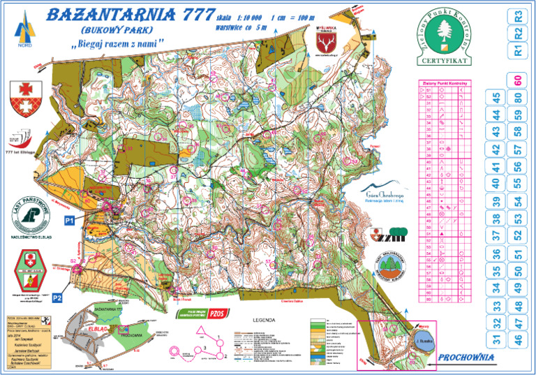 Mapa Bażantarnia (Zielone Punkty Kontrolne) | PDF