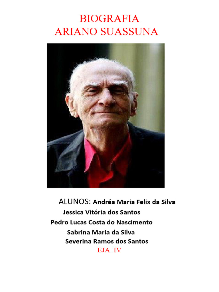 Biografia de Ariano Suassuna | PDF