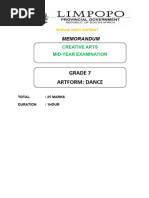 Grade 4 Dance & Drama Teaching Plan | PDF | Singing | Songs