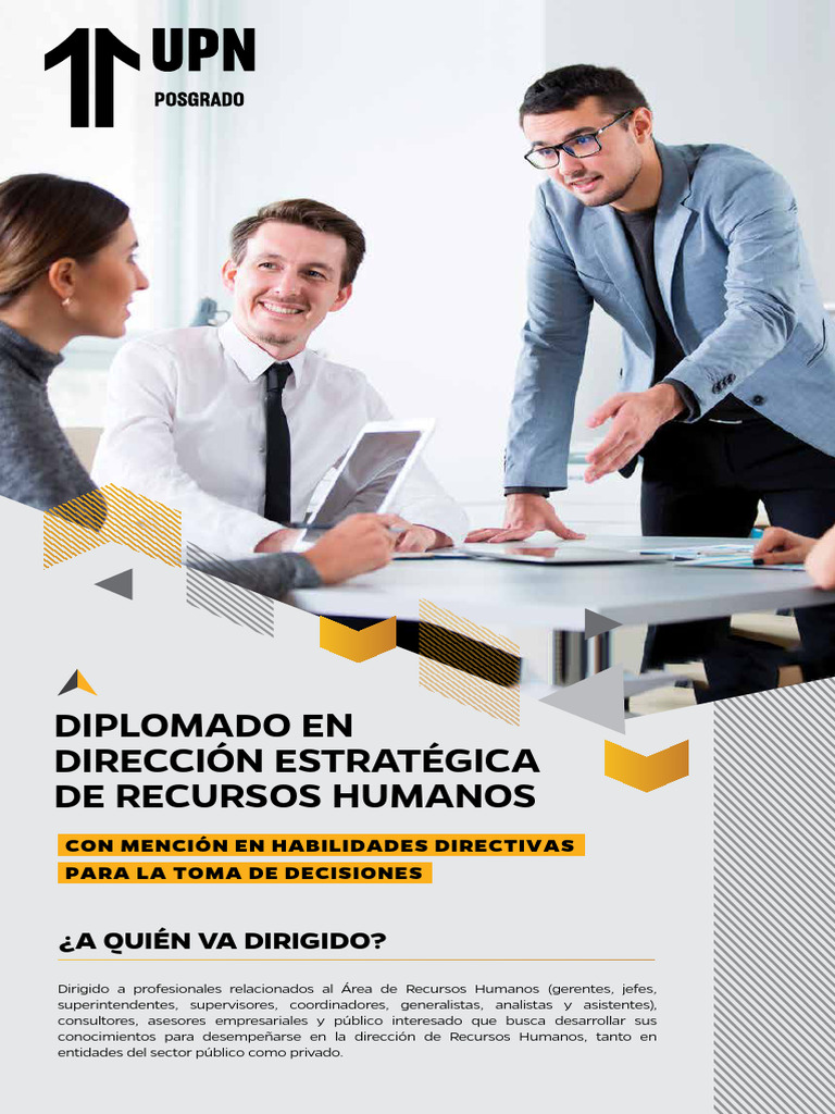 Diplomado en Dirección de RRHH Estratégica | PDF | Gestión de recursos humanos | Planificación ...