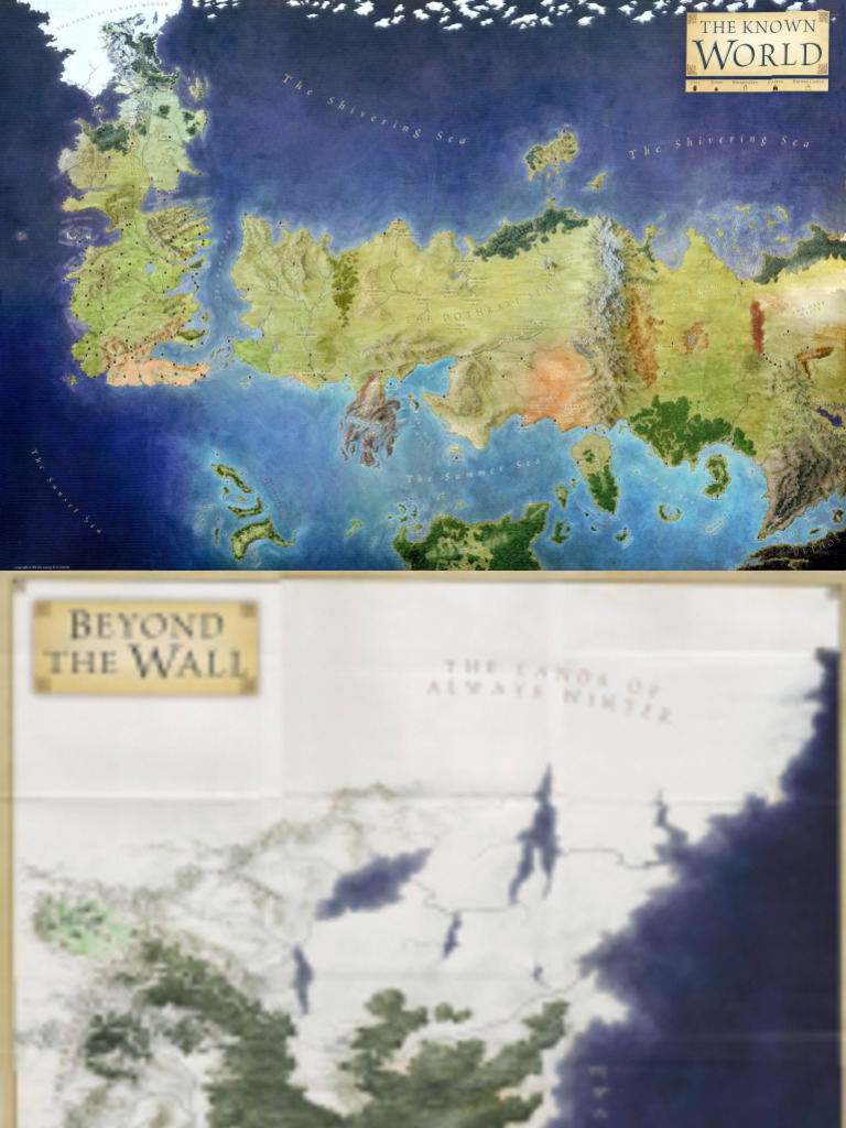 The Lands of Ice and Fire | PDF