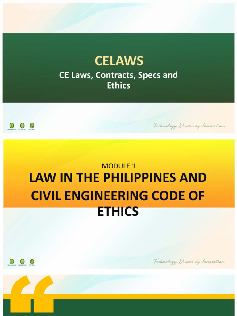 CE Law Module 1-2 | PDF | Constitution | Political Science