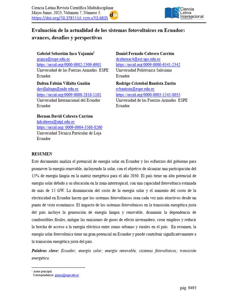 Evaluacion_de_la_actualidad_de_los_siste | Descargar gratis PDF | Fotovoltaica | Energía solar