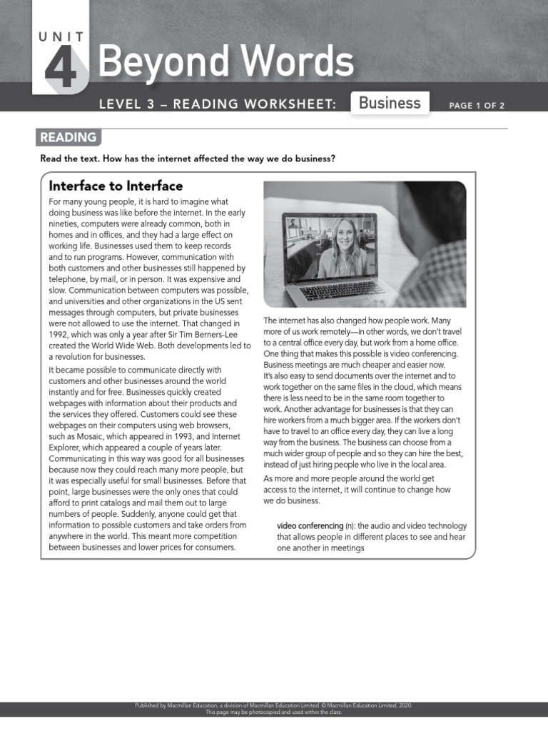 SYM 3 U04 ReadingWorksheet | PDF | Instant Messaging | Software