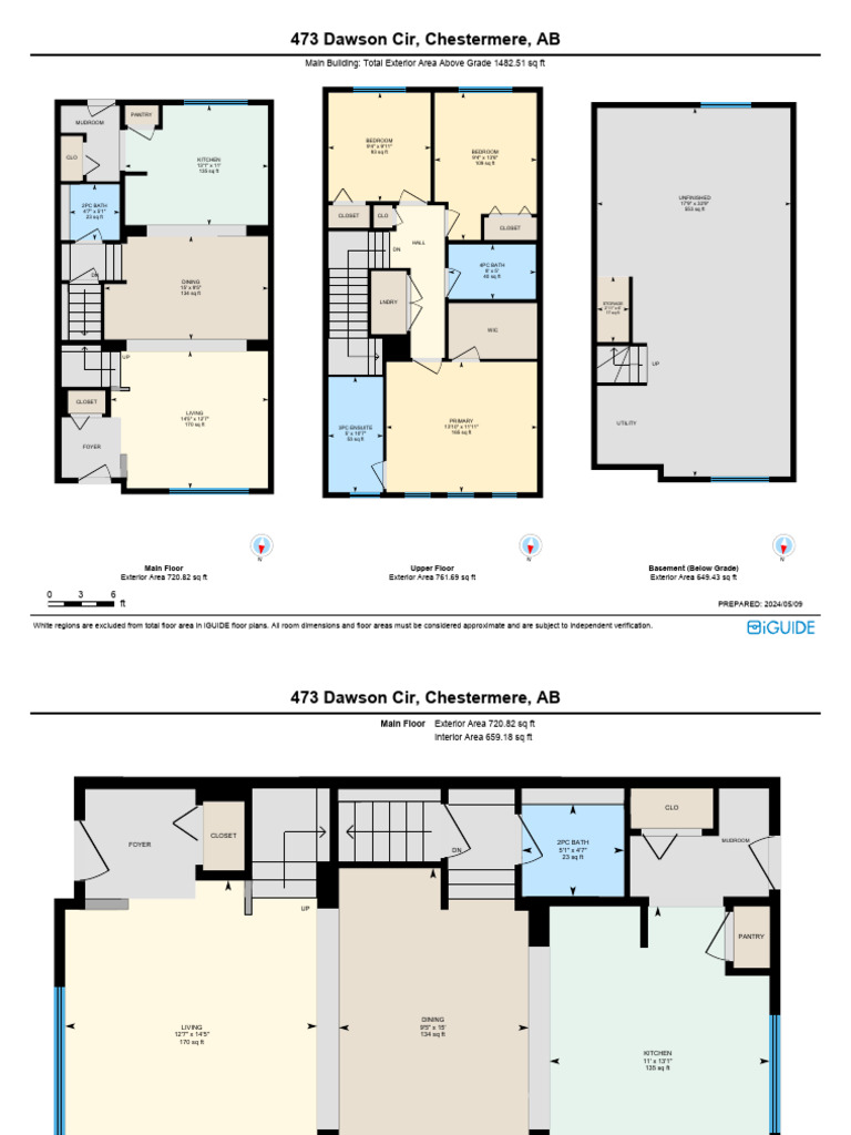 Floorplan Imperial en U | PDF | Area | Room