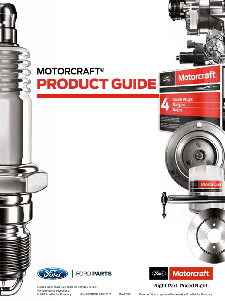 2018 Motorcraft Product-Guide Interactive | PDF | Belt (Mechanical ...