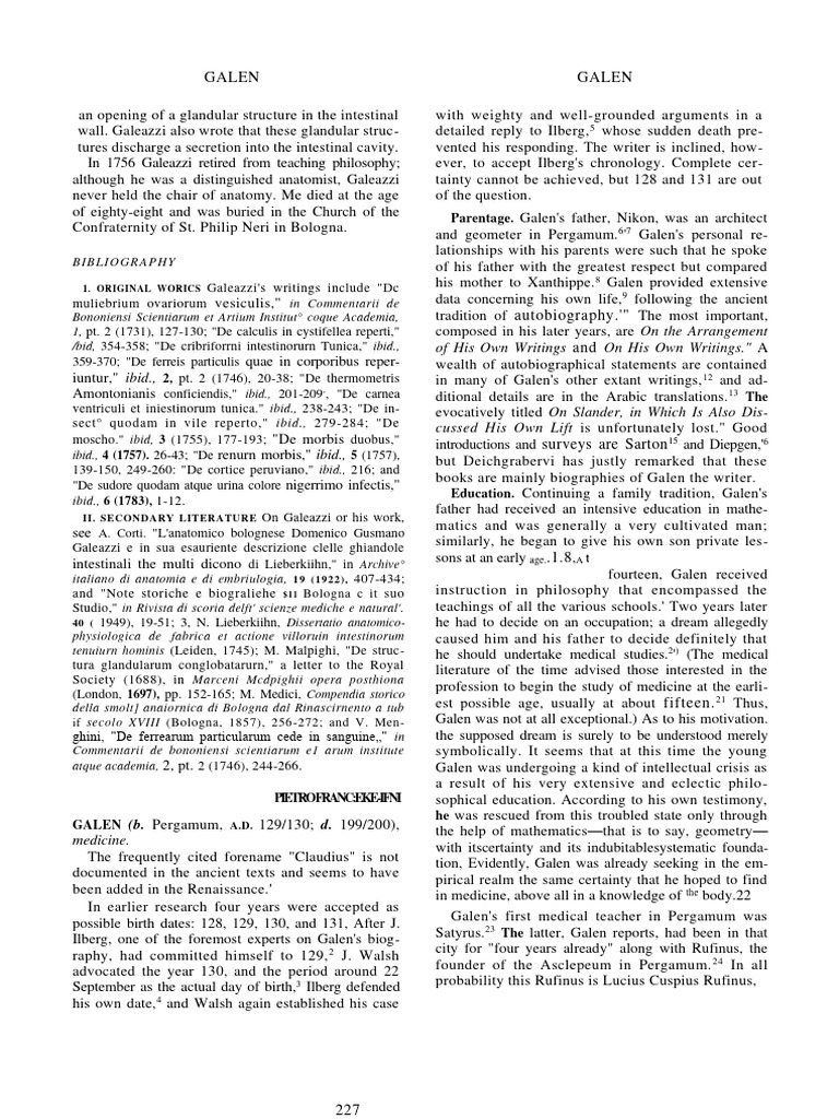 Galen | PDF | Medical Diagnosis