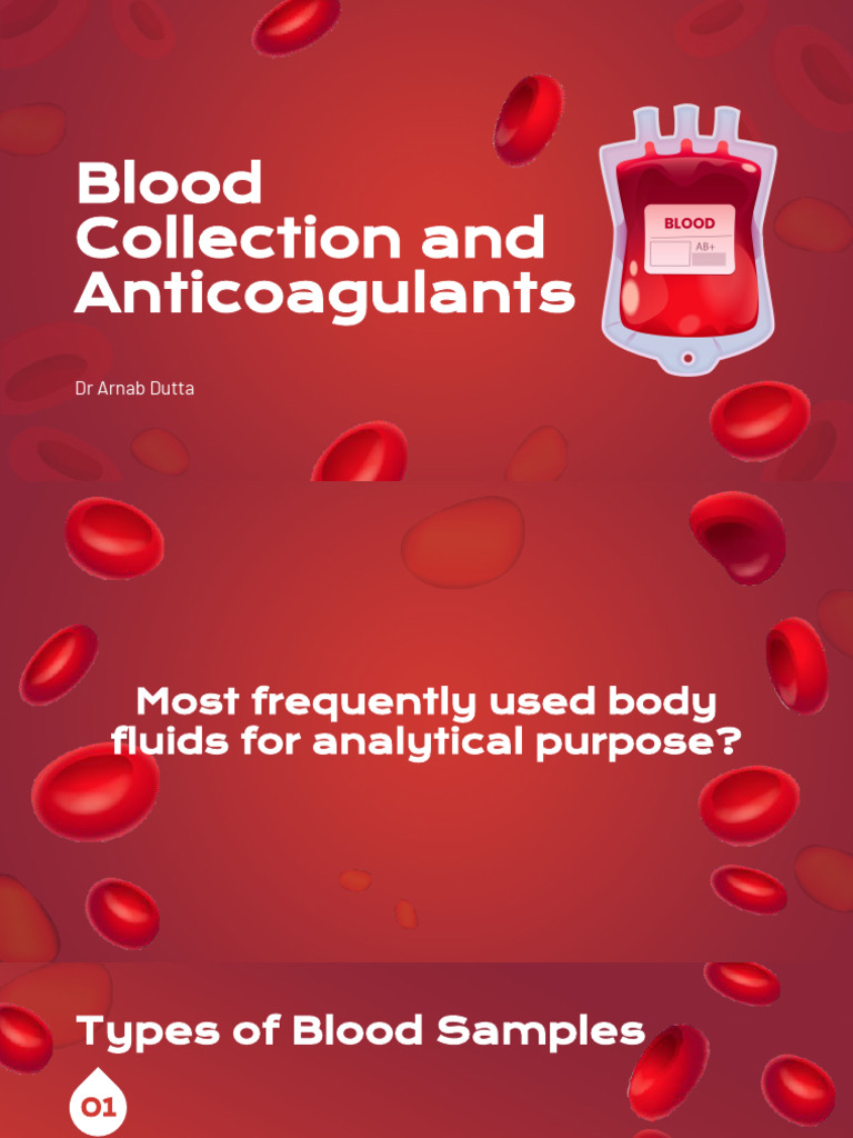 Blood Collection Techniques and Anticoagulants | PDF | Blood Plasma | Blood