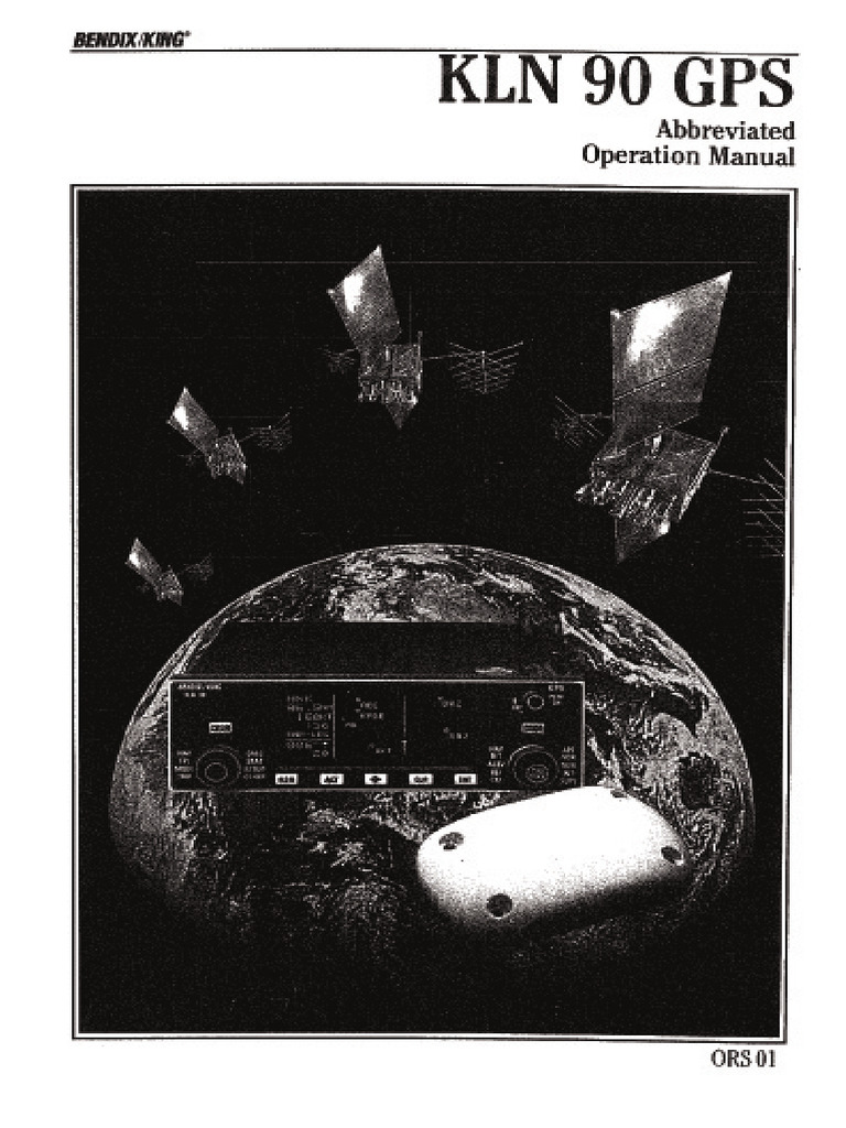 KLN 90 Abbreviated Operation Manual | PDF