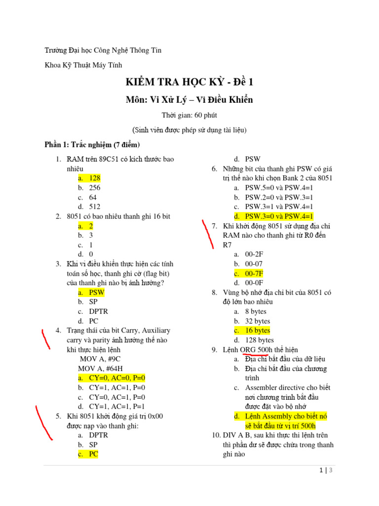 CE103 CK 2 Loigiaithamkhao | PDF