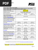 ASU Academic Calendar 2025-2026 | PDF | Academic Term | Tuition Payments