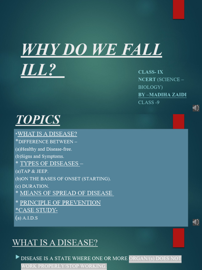 Why Do We Fall Ill | PDF | Hiv/Aids | Immunodeficiency