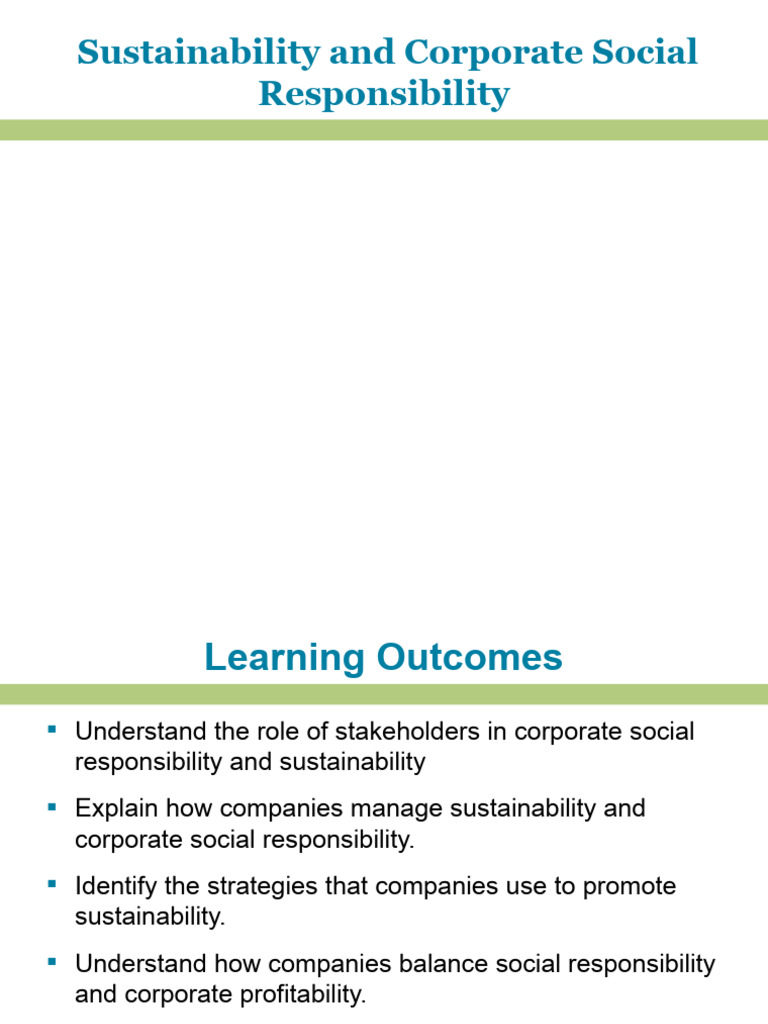 Lecture Sustainability2023 | PDF | Corporate Social Responsibility ...