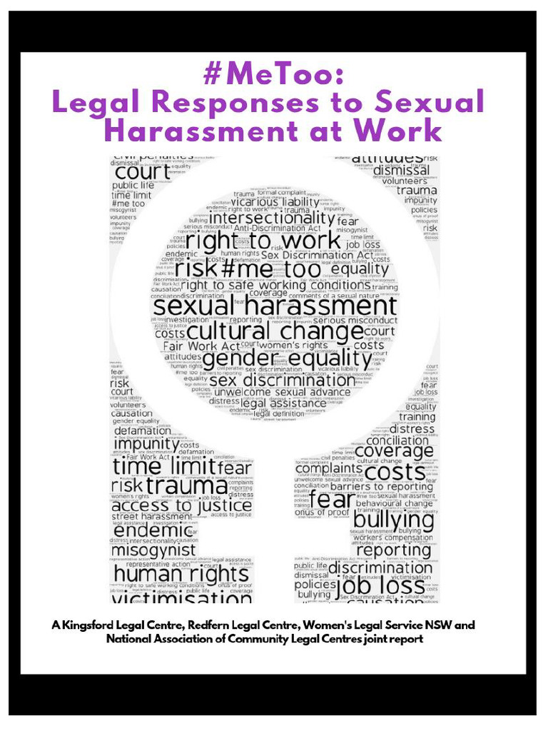 MeToo Legal Responses To Sexual Harassment at Work FINAL | PDF | Sexual ...