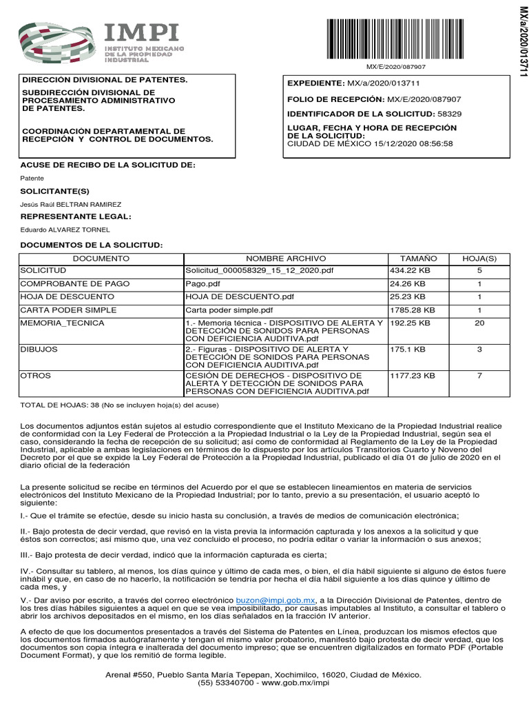 Desc&rv 013711 | PDF | Escuchando | Audífono