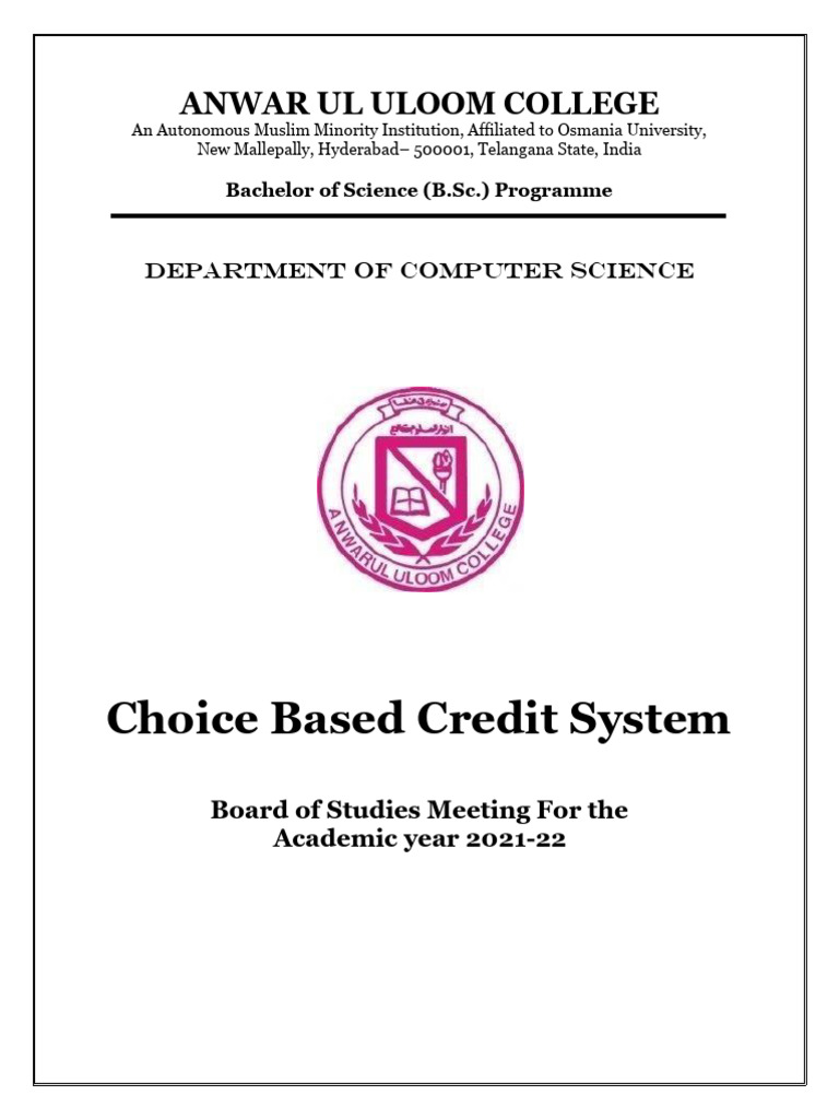 B.Sc_.CS-2021-22For-Approval-116-7-21 | PDF | C++ | Class (Computer Programming)