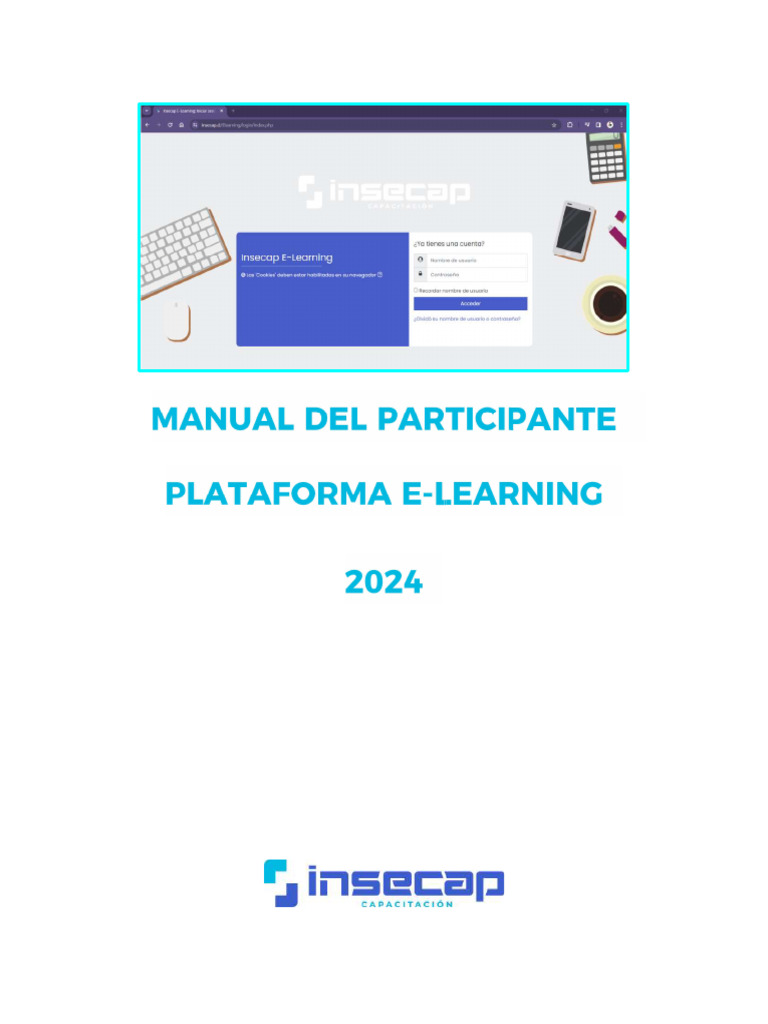 Manual del participante E-learning 2024 (1) | PDF