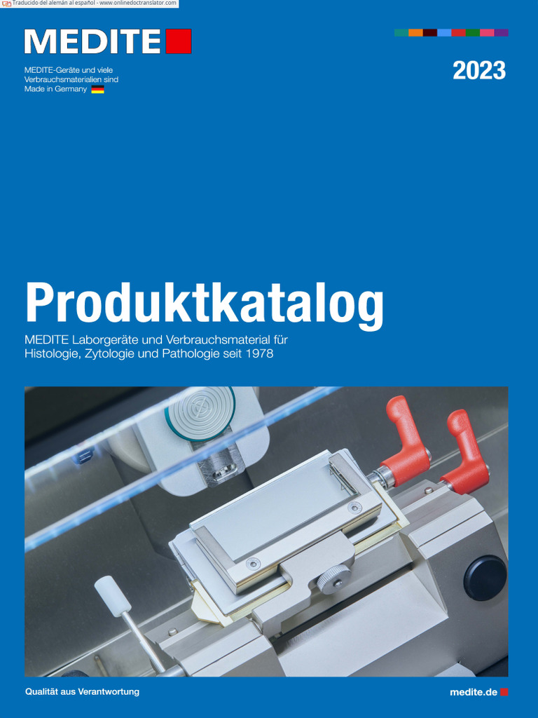 Equipos de laboratorio MEDITE: Calidad y fiabilidad | PDF | Factores ...