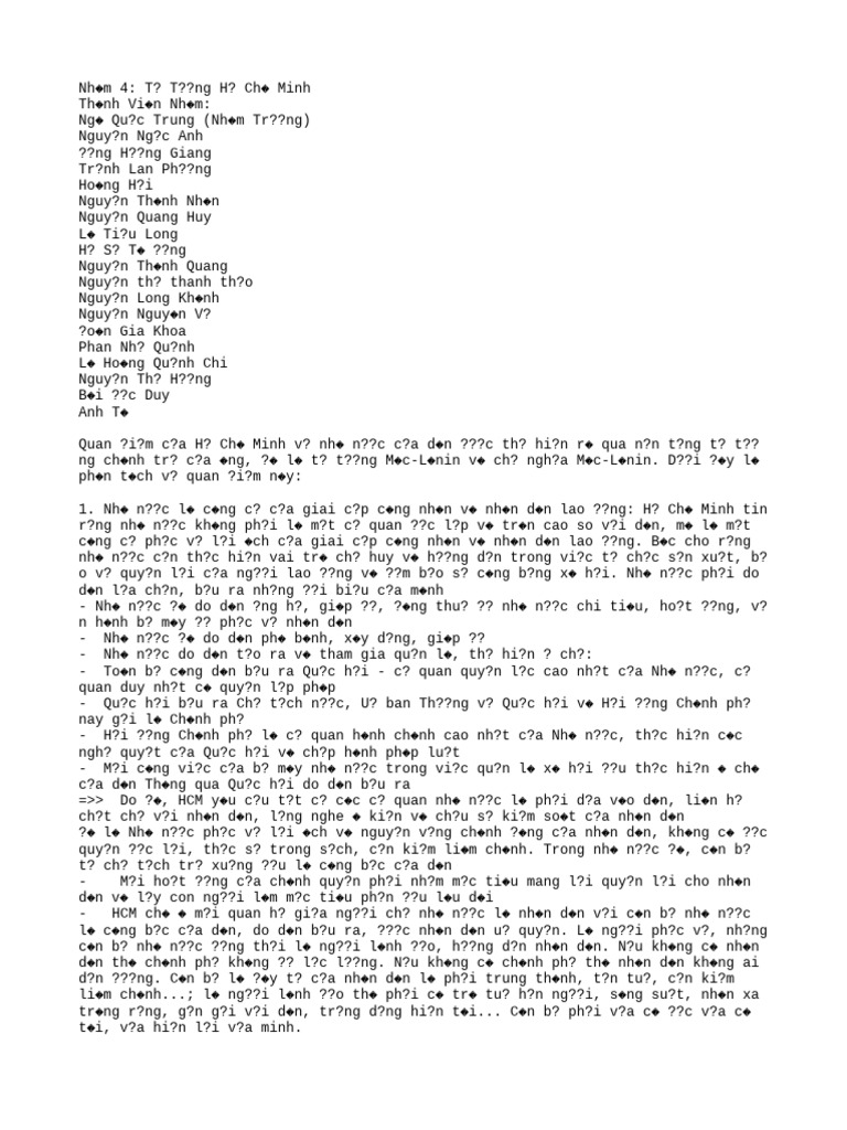 Nhóm 4 | PDF