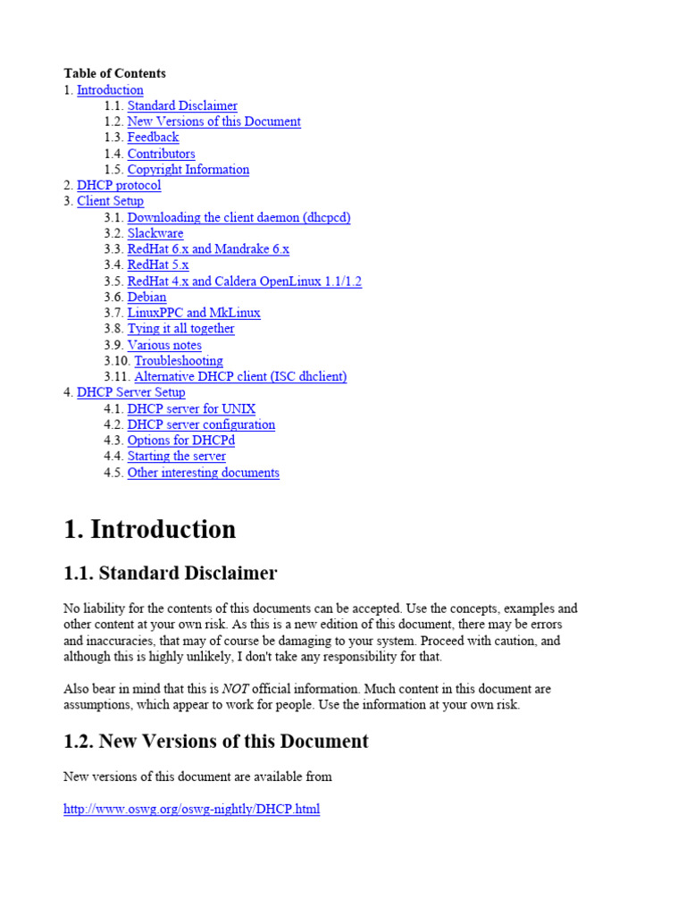 DHCP | PDF | Ip Address | Computer Networking