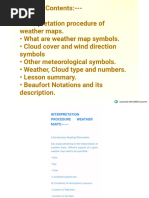 Meteorological Symbols Explained | PDF