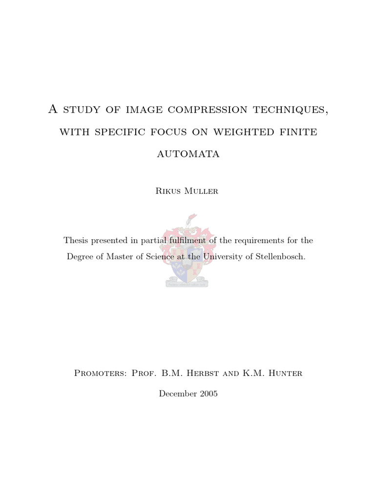 Muller Study 2005 | PDF | Data Compression | Code