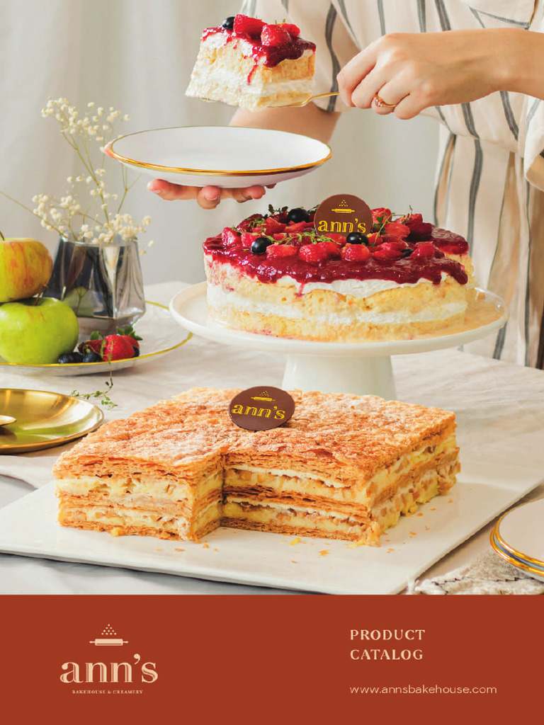 Anns - ProductCatalog - OKT 2023 | PDF | Desserts | Cakes