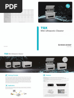 Industrial Ultrasonic Cleaner Manual | PDF | Ultrasound | Vacuum Tube