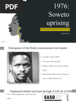 The Soweto Uprising | PDF | Apartheid | Protest