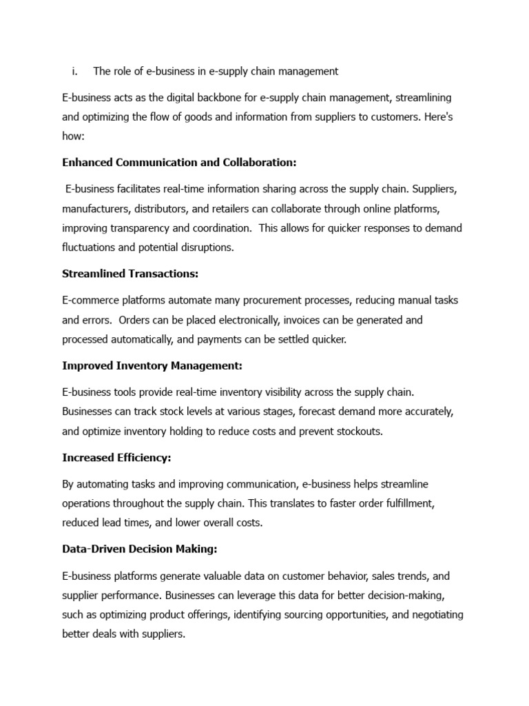 LUTFIA Electronic Business | PDF | Supply Chain | Electronic Data Interchange