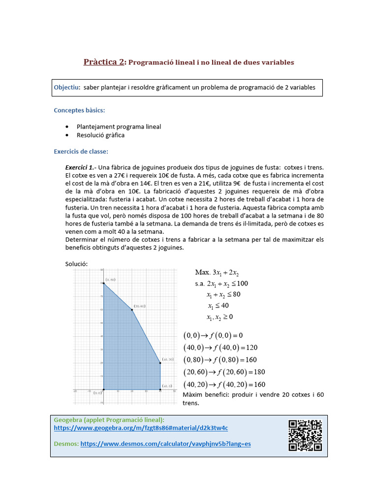 Pràctica 2 Solucionari | PDF
