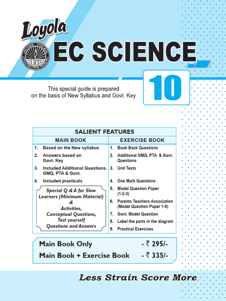 10th Science EM-Sample | PDF | Force | Weight
