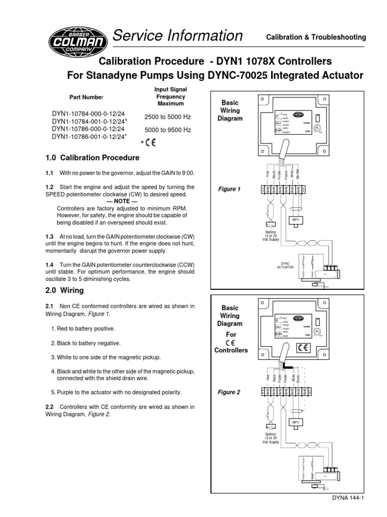 Barber-Colman Controller Calibration Guide | PDF | Voltage | Frequency