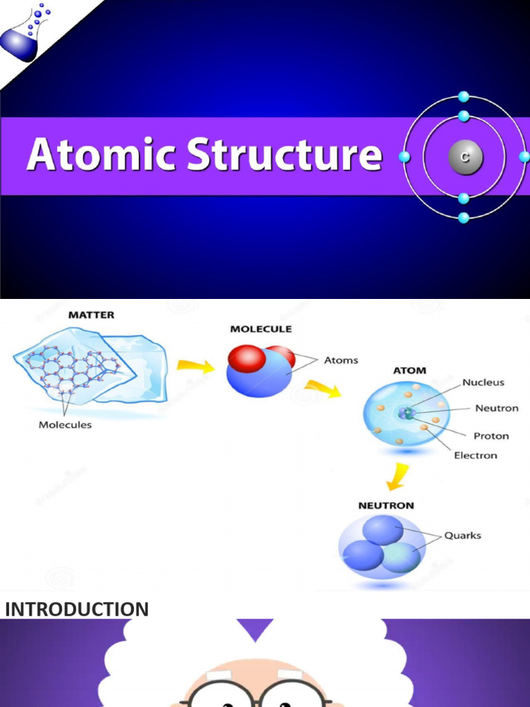 8TH Atomic Structure | PDF | Atoms | Electron