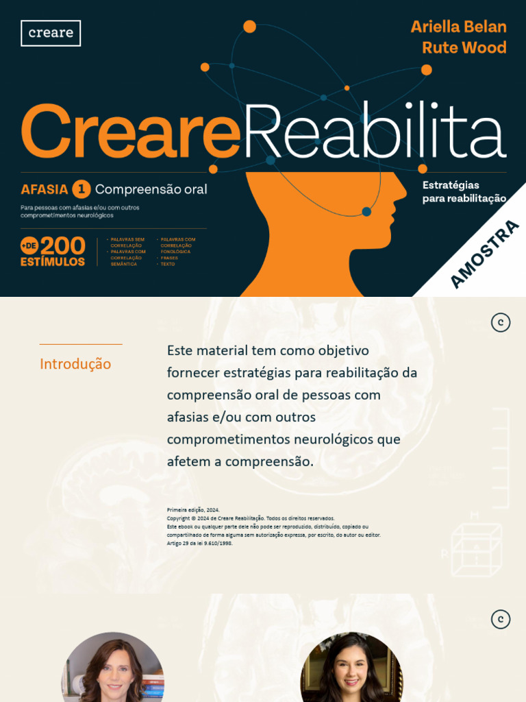 CreareReabilita CompreensÃ Ooral DEMO | PDF | Remédio | Medicina Clínica