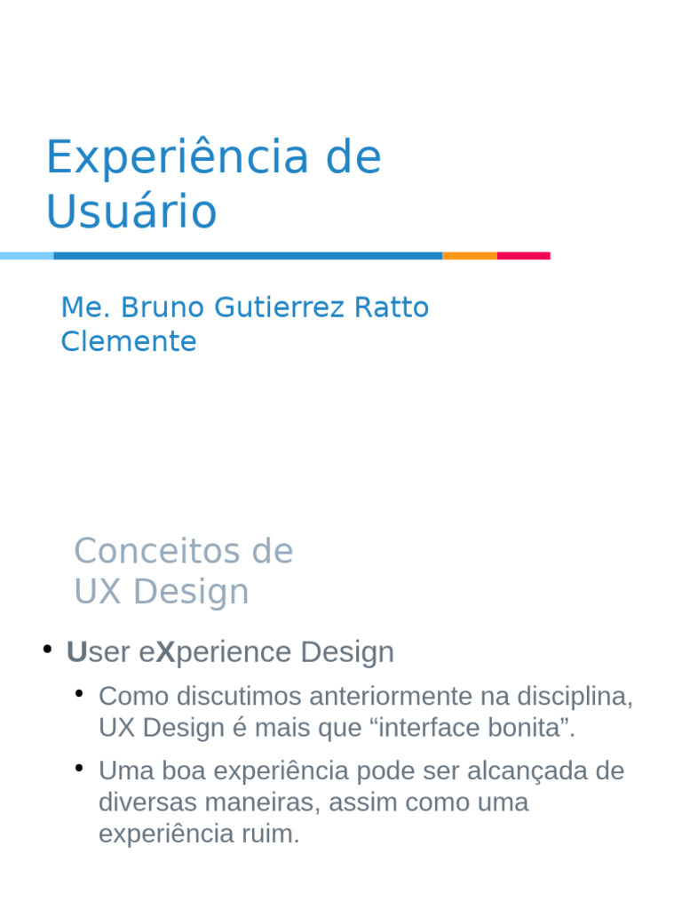 2 - Don Norman e Conceitos de UX Design | PDF | Esboço | Usabilidade