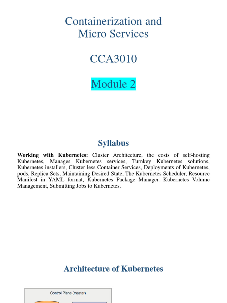 module 2-4 | PDF | Cloud Computing | Computer Cluster module 2-4 | PDF | Cloud Computing | Computer Cluster