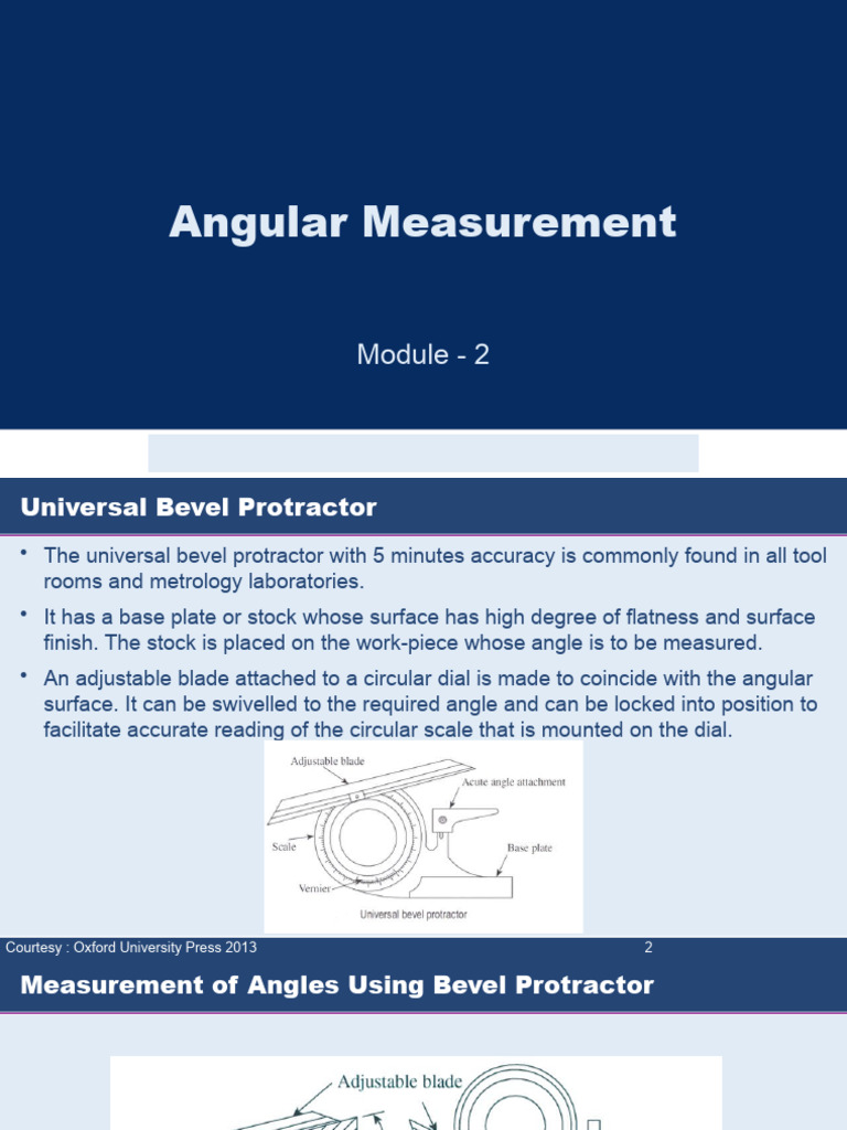 Module 2 - Angular Measurement | PDF | Optics | Electromagnetic Radiation