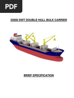 General Arrangement Plan of 3300TEU Container Ship PDF | PDF