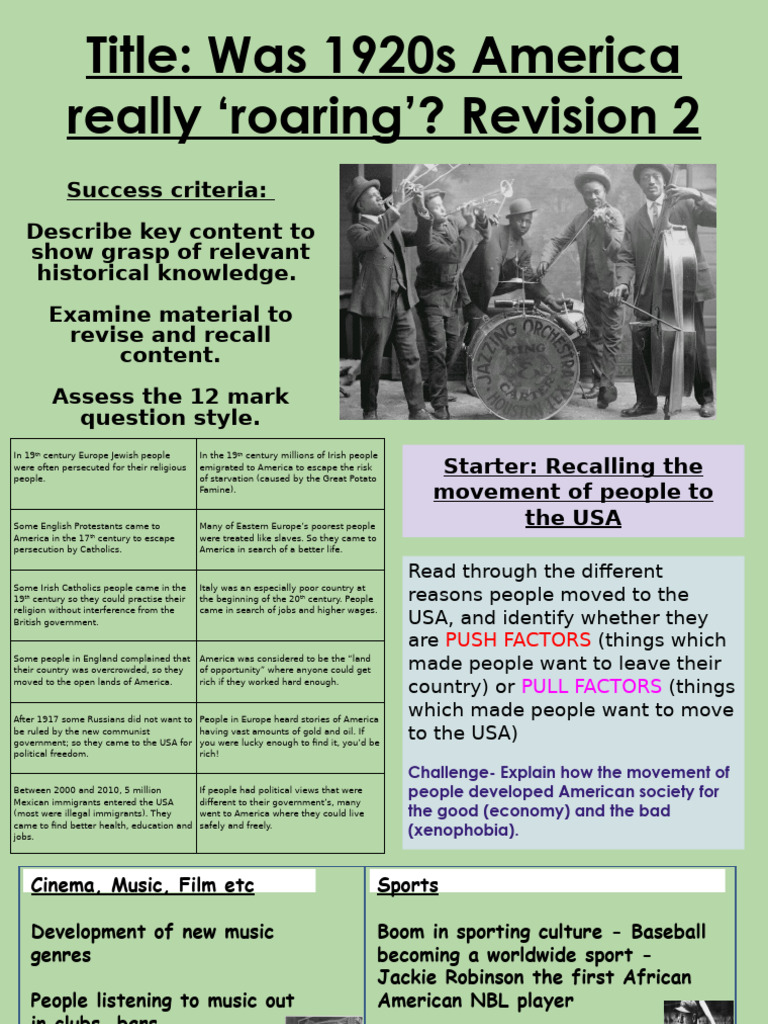 USA 1919-29 Revision | PDF | Business Cycle | Economies