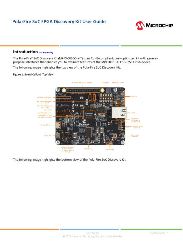 PolarFire SoC FPGA Discovery Kit User Guide-3385855 | PDF | System On A Chip | Raspberry Pi